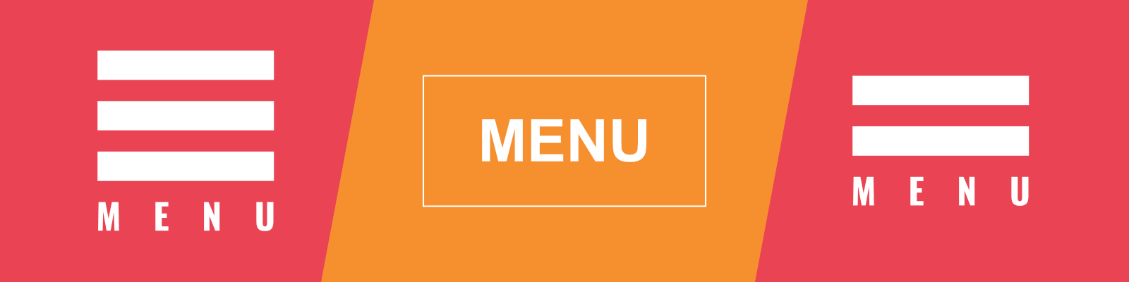 The hamburger menu guide to improce your UI - Web2Web