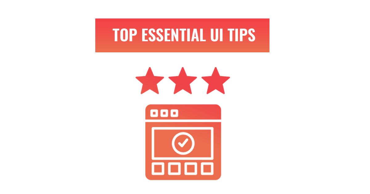 6 essential UI design tips for business websites - Web2Web